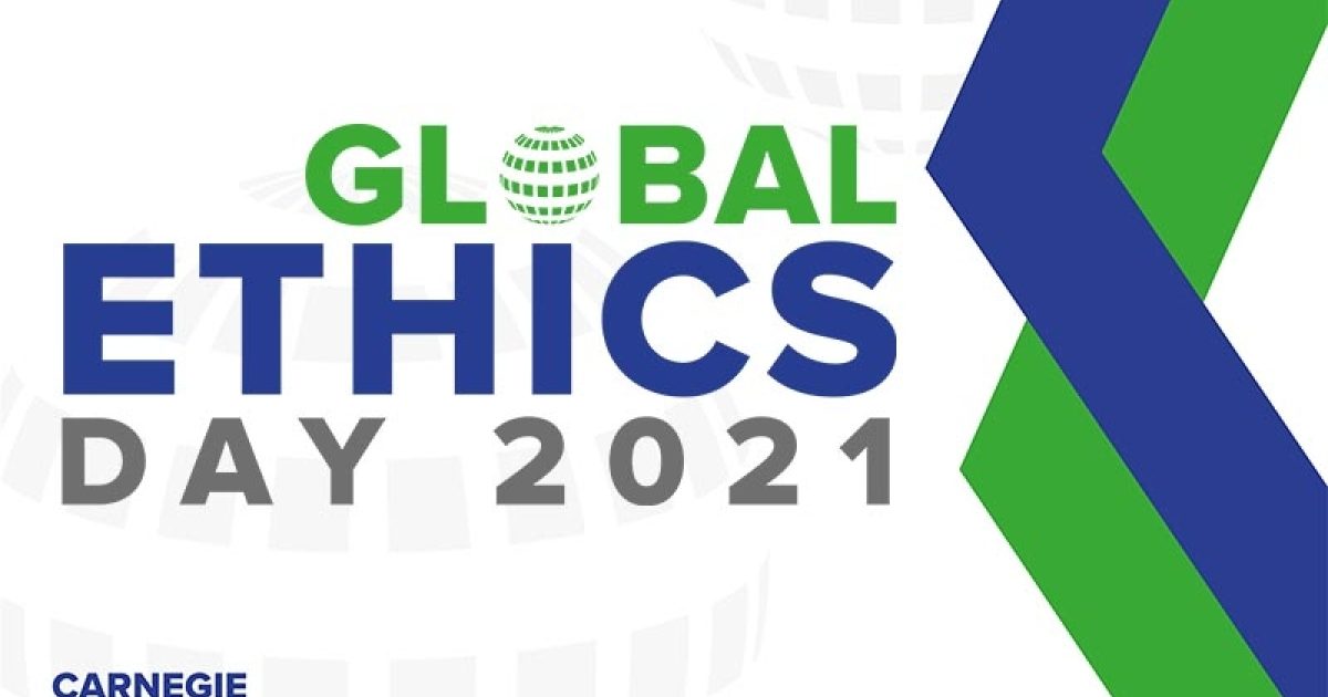 Global Ethics Day 2021 to Take Place on October 20 | Carnegie Council ...