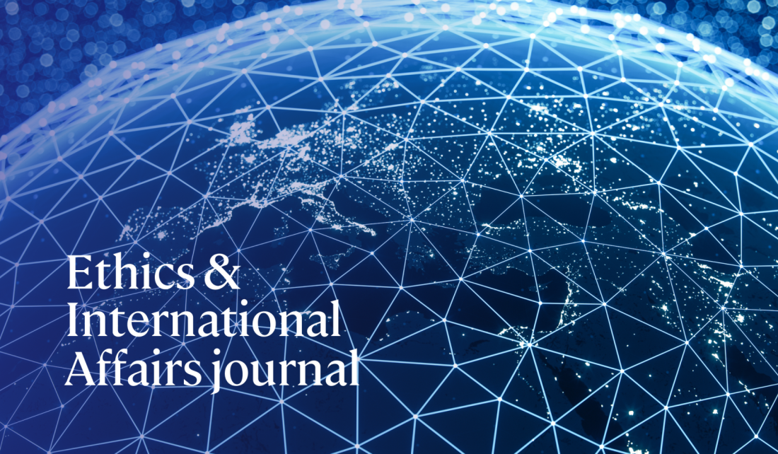 Ethics & International Affairs journal | Carnegie Council for Ethics in ...