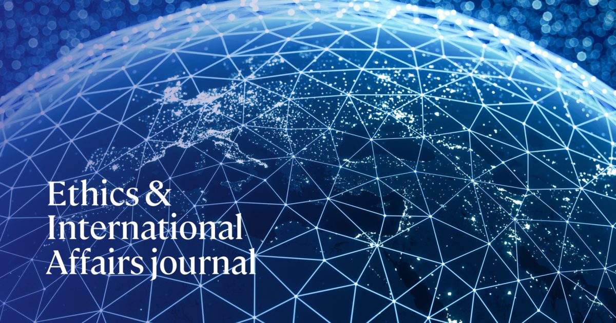 Ethics & International Affairs journal | Carnegie Council for Ethics in ...