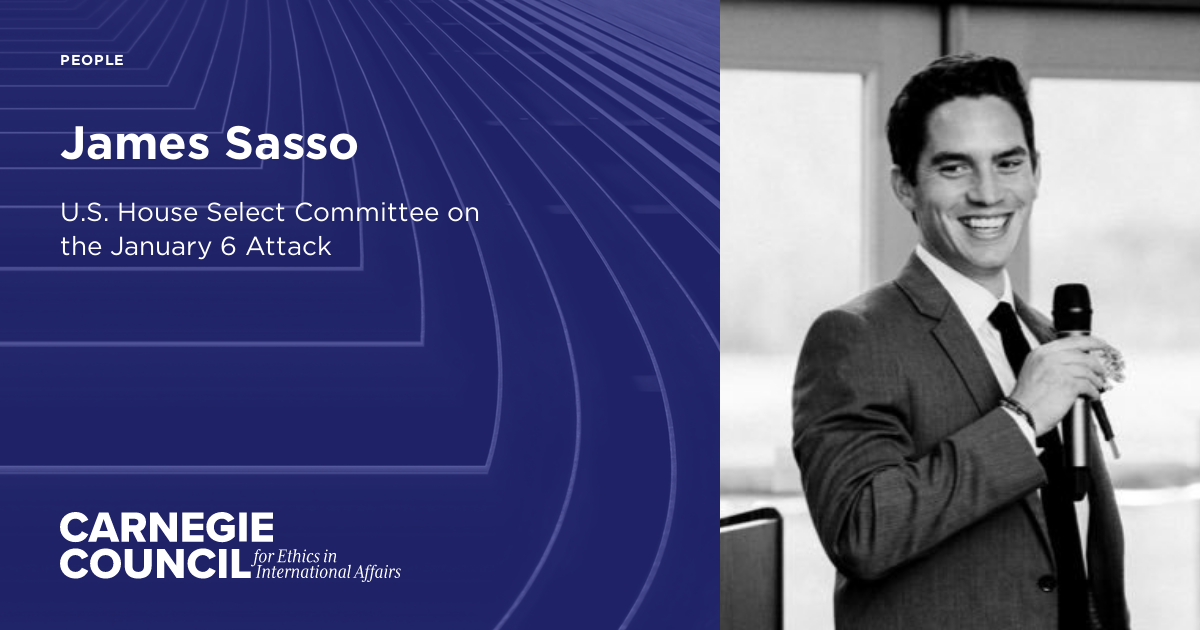 James Sasso | Carnegie Council for Ethics in International Affairs