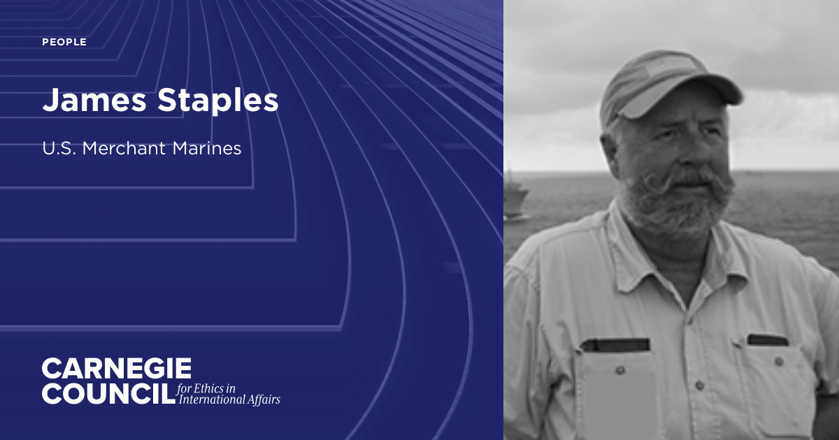 James Staples | Carnegie Council for Ethics in International Affairs