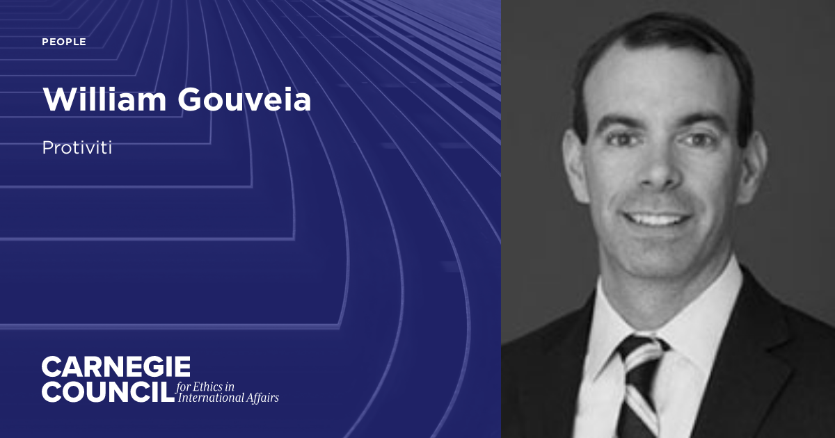 William Gouveia | Carnegie Council for Ethics in International Affairs