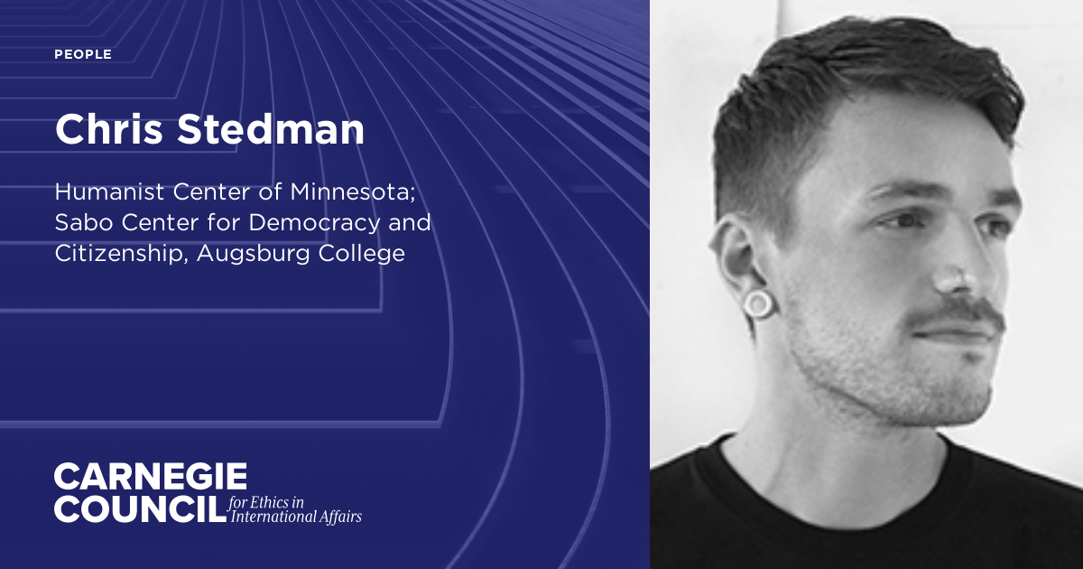 Chris Stedman | Carnegie Council for Ethics in International Affairs