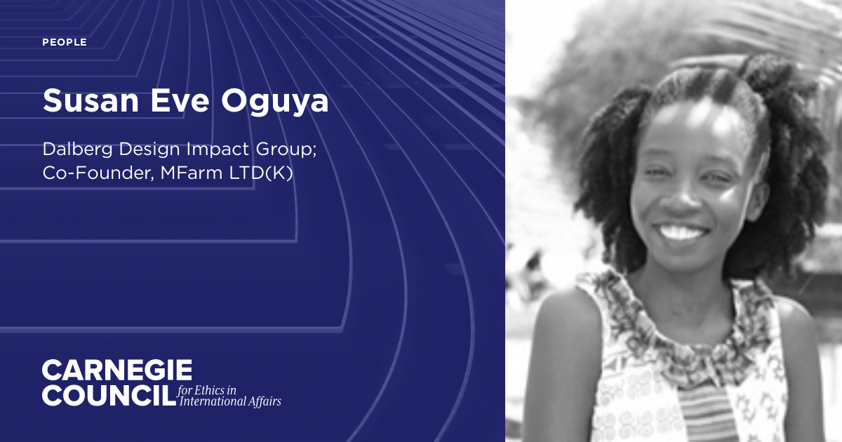 Susan Eve Oguya | Carnegie Council for Ethics in International Affairs