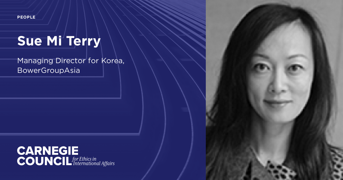 Sue Mi Terry | Carnegie Council for Ethics in International Affairs